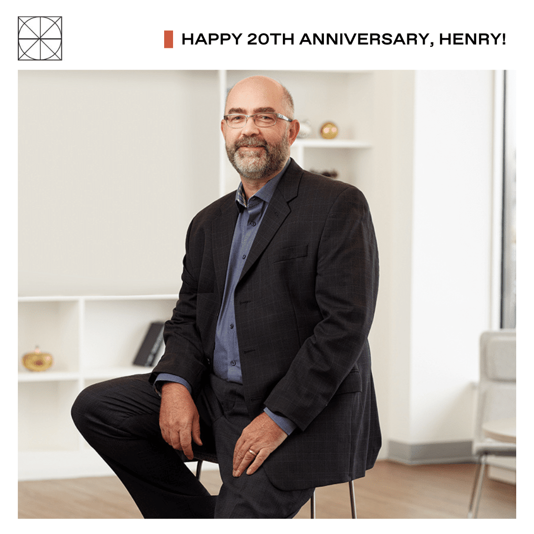 Happy 20th Anniversary, Henry! - KGD Architecture