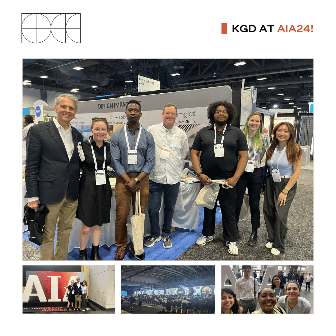 KGD at AIA24! - KGD Architecture