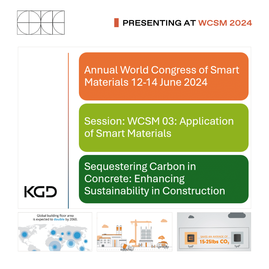 Presenting at WCSM 2024 - KGD Architecture