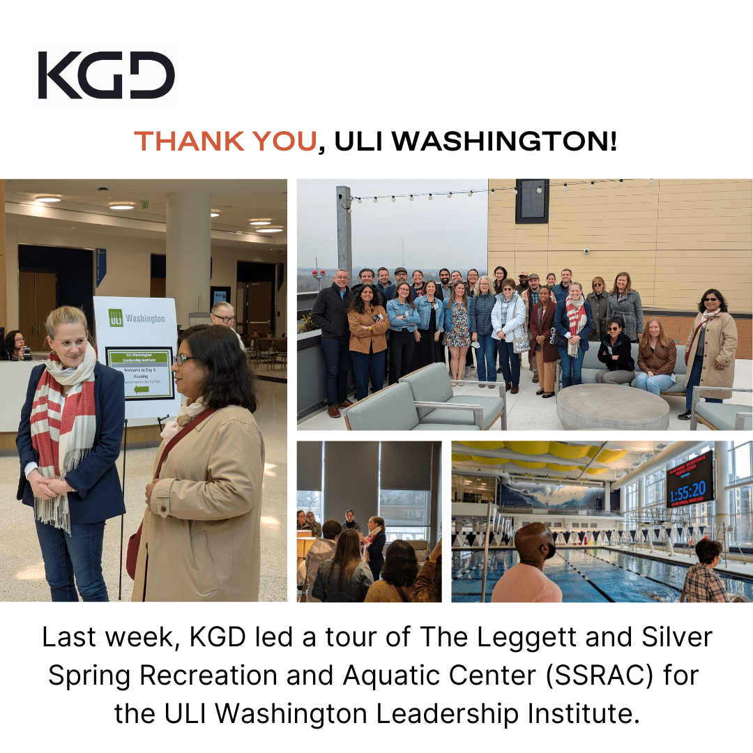 Thank you, ULI Washington! - KGD Architecture
