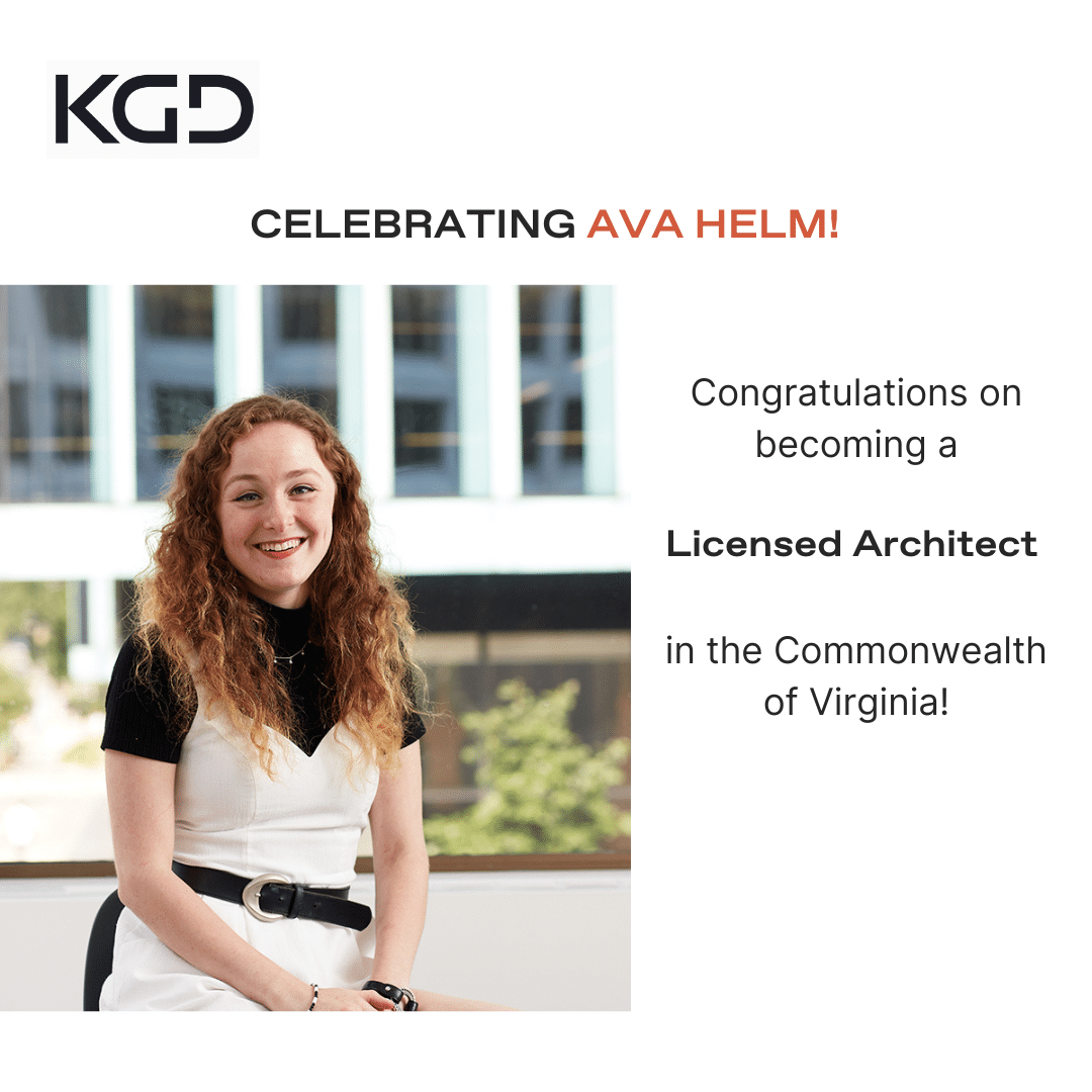 Celebrating Ava Helm! - KGD Architecture